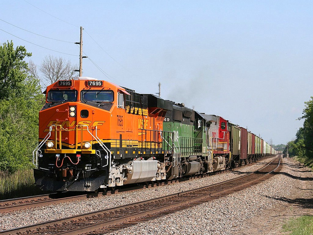 BNSF 7695